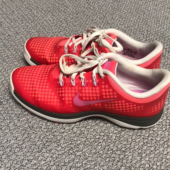 Nike | Shoes | Nike Womens Golf Shoes Coral And Red | Poshmark